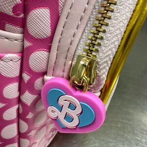 BARBIE x LOUNGEFLY | Bags | Barbie X Loungefly Barbie The Movie Logo ...